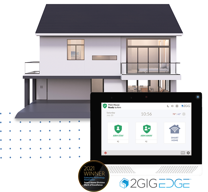 2GIG EDGE™ Smart Panel | CSP Alarms